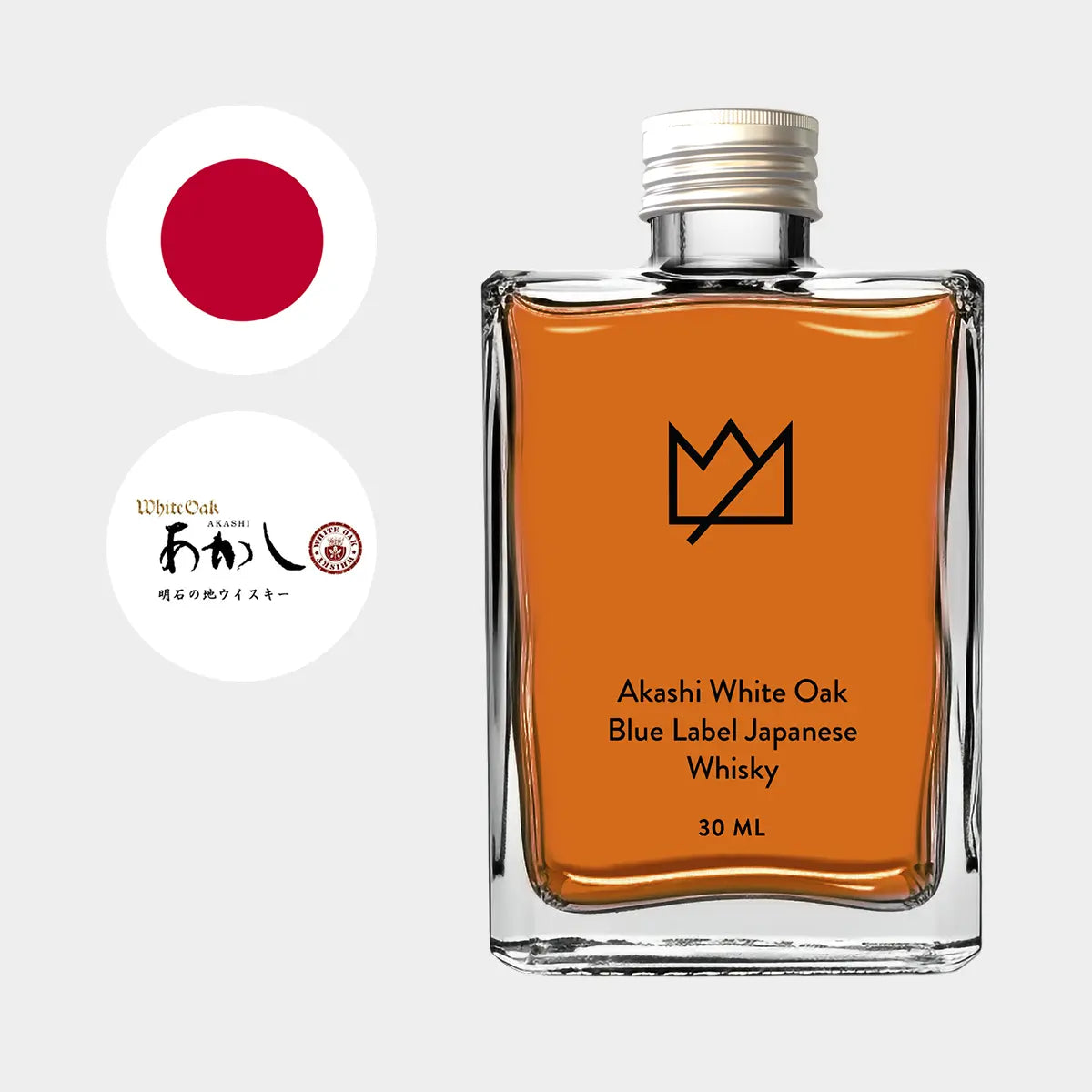 Akashi White Oak Blue Label Japanese Whisky 30ml | Liquor Loot