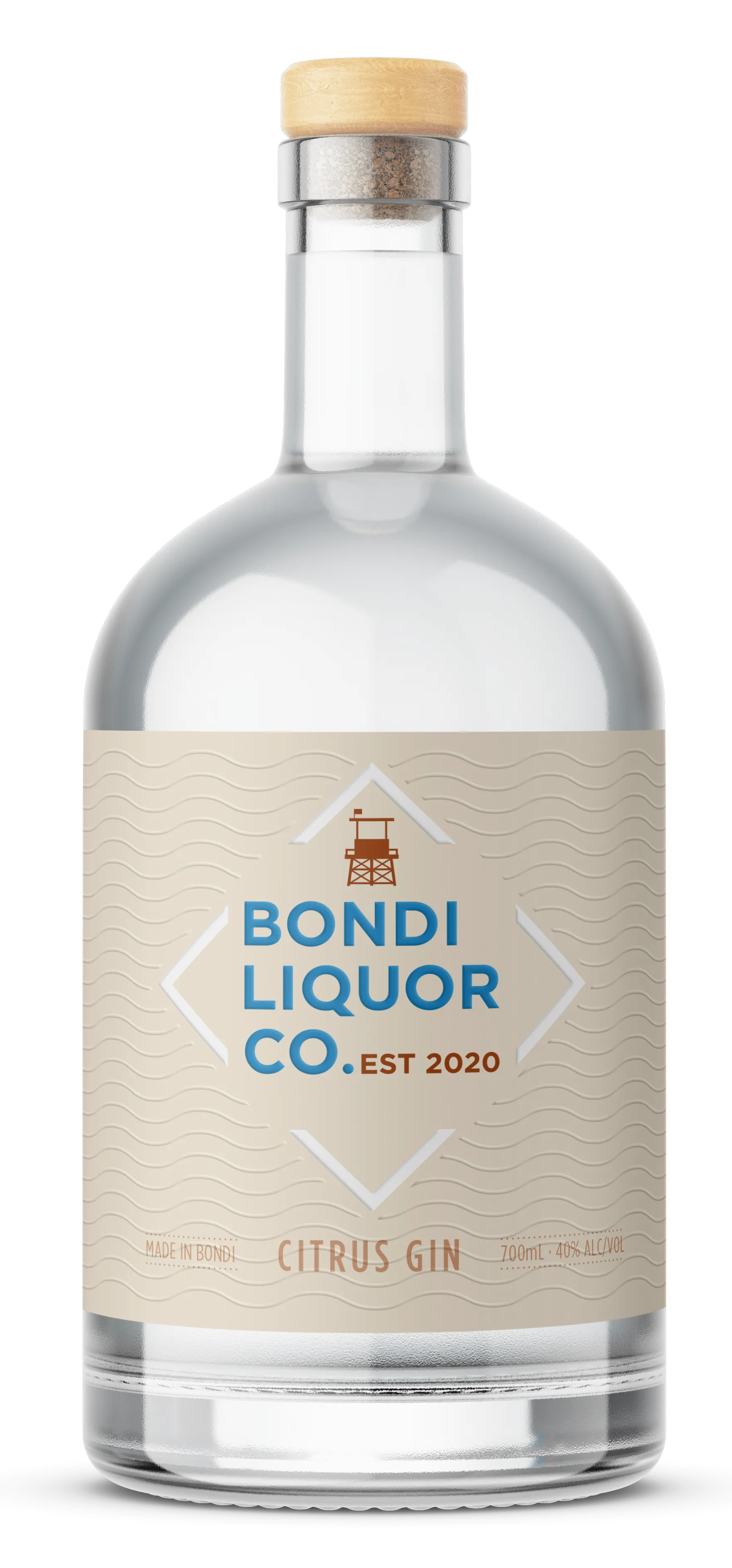 Bondi Liquor Co. Citrus Gin (700mL) | Liquor Loot