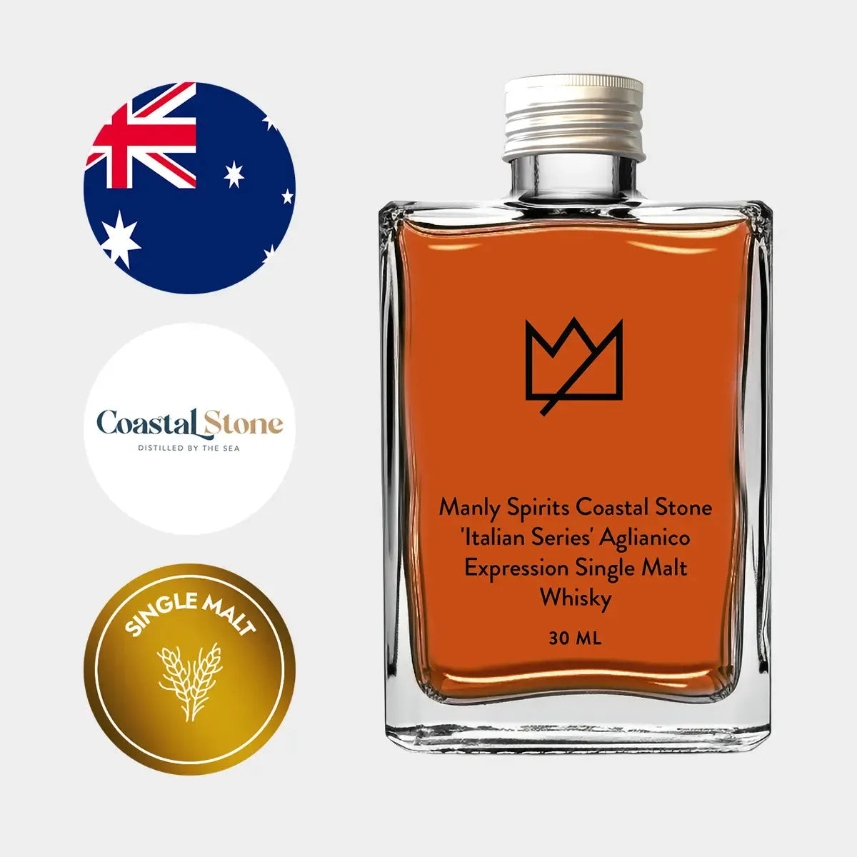 Manly Spirits Coastal Stone 'Italian Series' Aglianico Expression ...