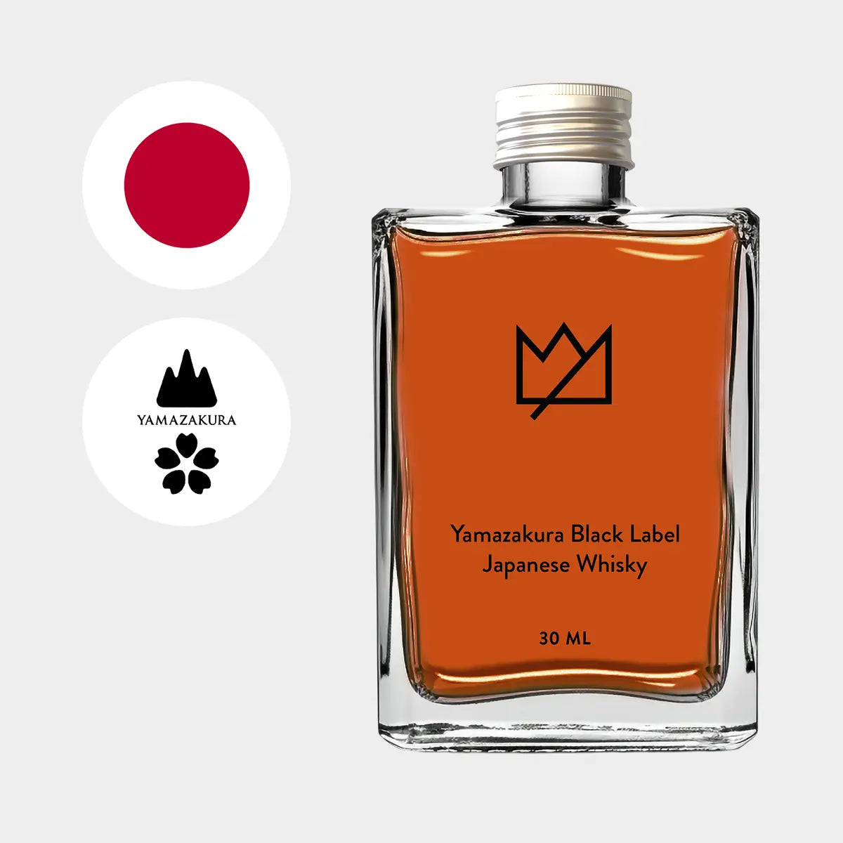 Yamazakura Black Label Japanese Whisky 30ml | Liquor Loot