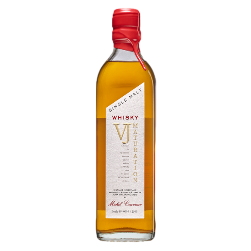 Michel Couvreur Vin Jaune 9 Year Old Single Malt French Whisky (500ml ...