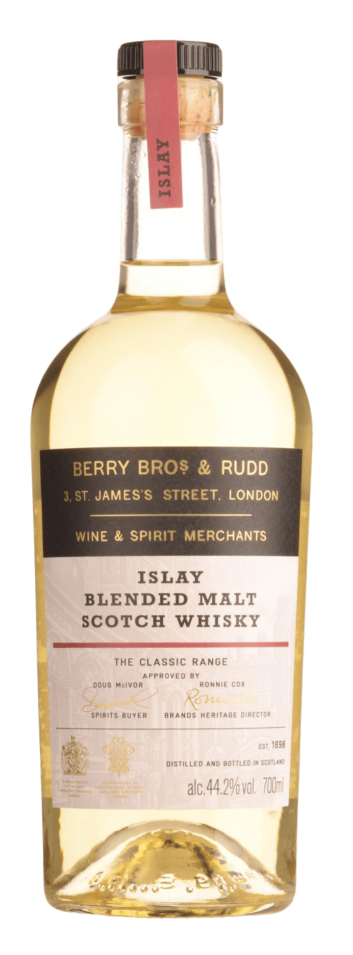 Berry Bros. & Rudd Islay Blended Malt Scotch Whisky (700mL) - Liquor ...