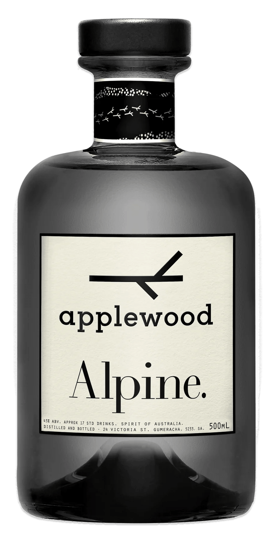 Applewood Alpine Gin (500mL) | Liquor Loot
