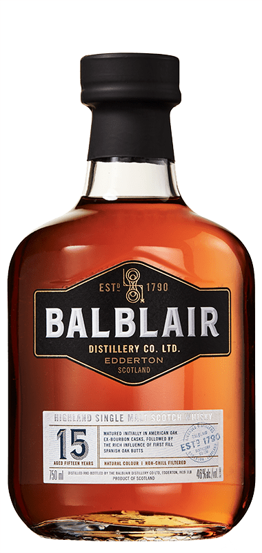 Balblair 15 Year Old Single Malt Scotch Whisky (700mL) | Liquor Loot